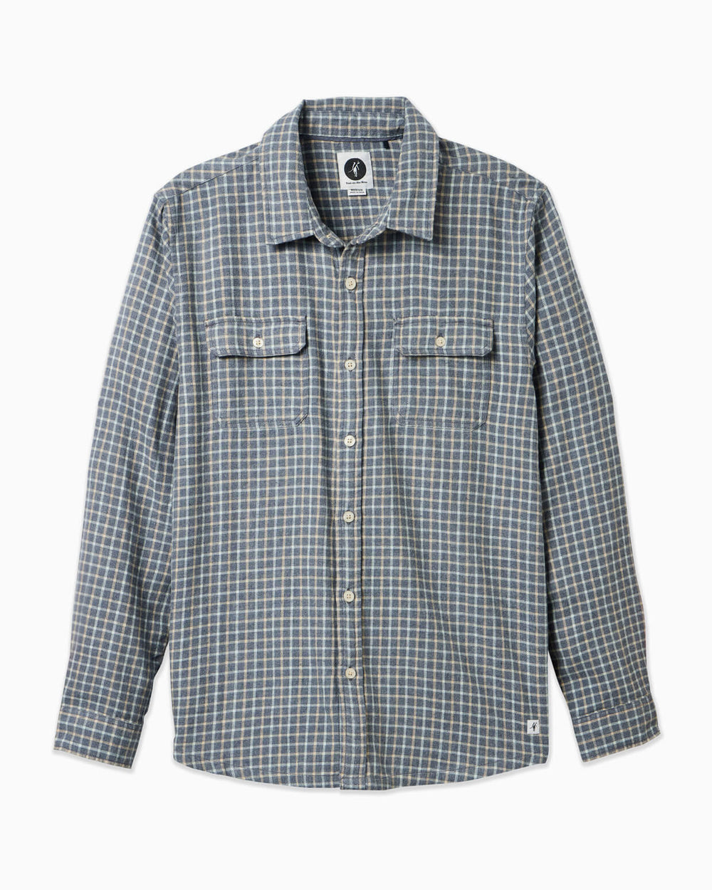 Men's Alder Flannel Grey Heather | Toes on the Nose