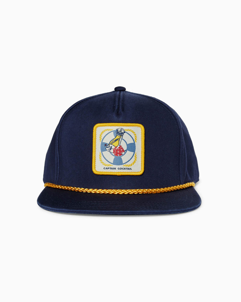 Men's Overboard 5 Panel Snapback Hat | Toes on the Nose