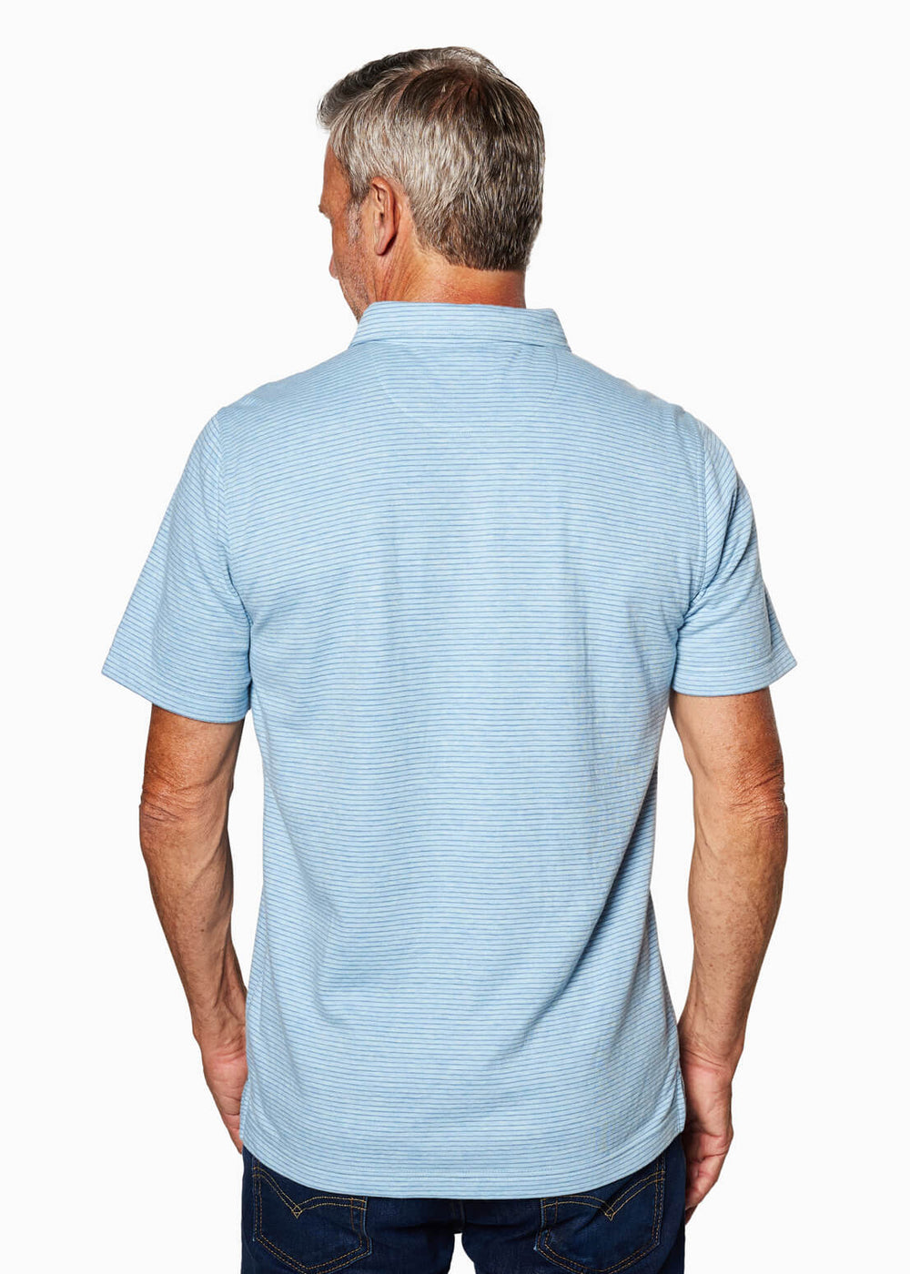 Men's Performance Polo - Button Up Polo Shirt