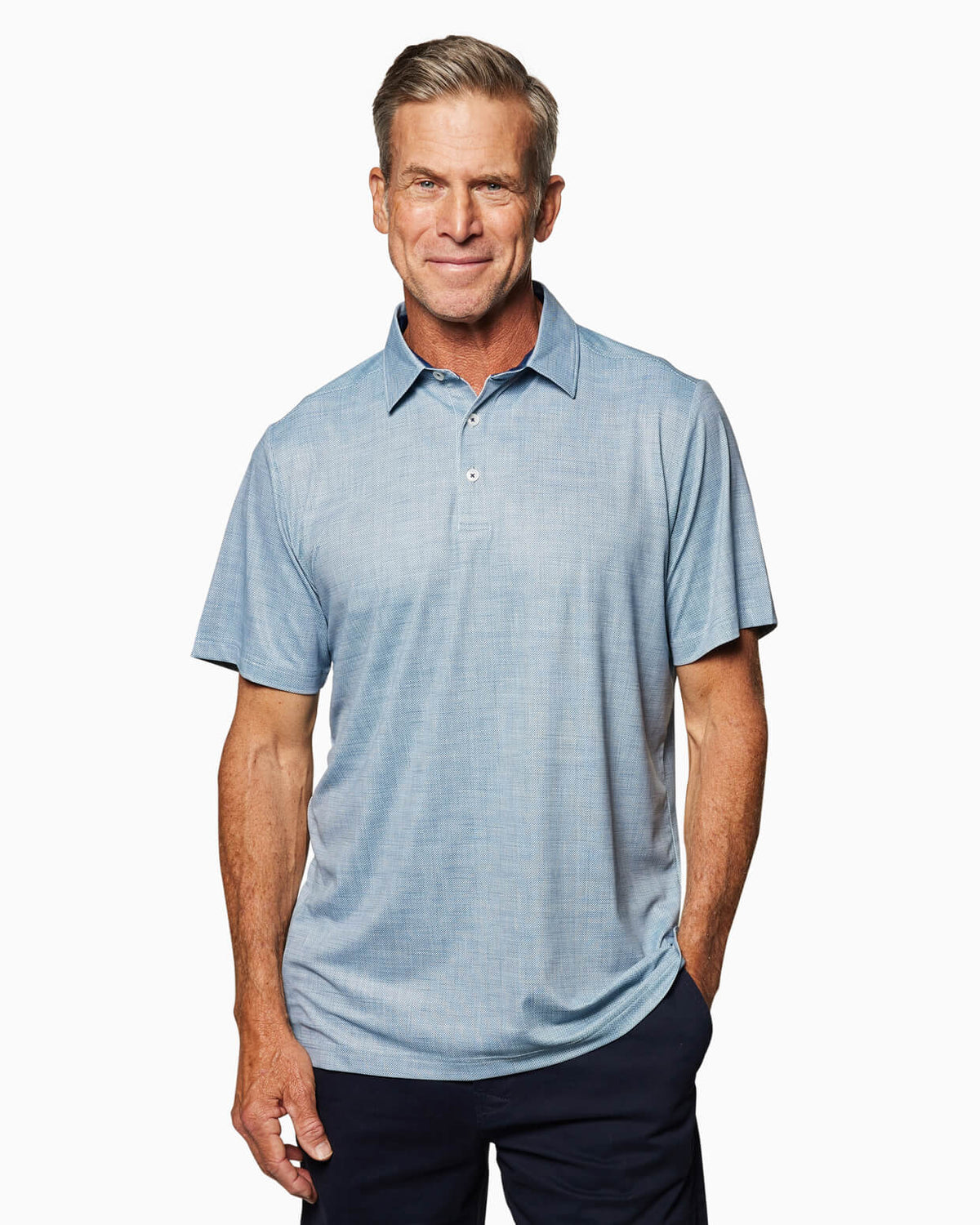 Clubhouse Polo | Storm Texture