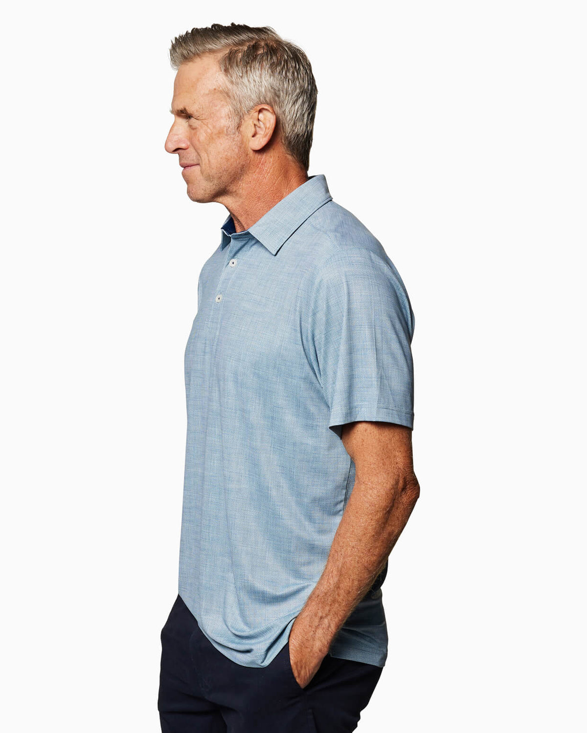 Clubhouse Polo | Storm Texture